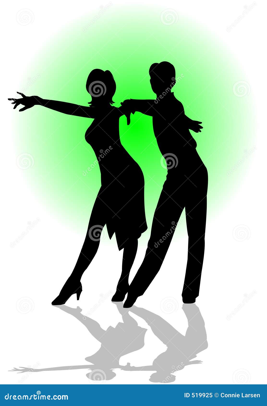 Latin Dance Stock Vector Illustration Of Dancer Formal 519925