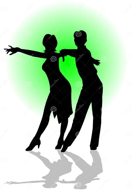 Latin Dance stock vector. Illustration of dancer, formal - 519925