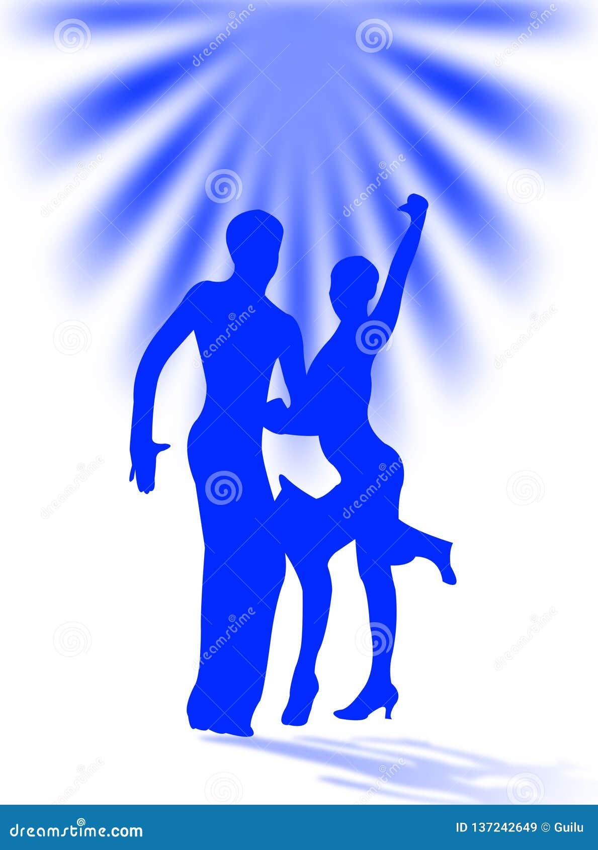Latin dance stock illustration. Illustration of activity - 137242649