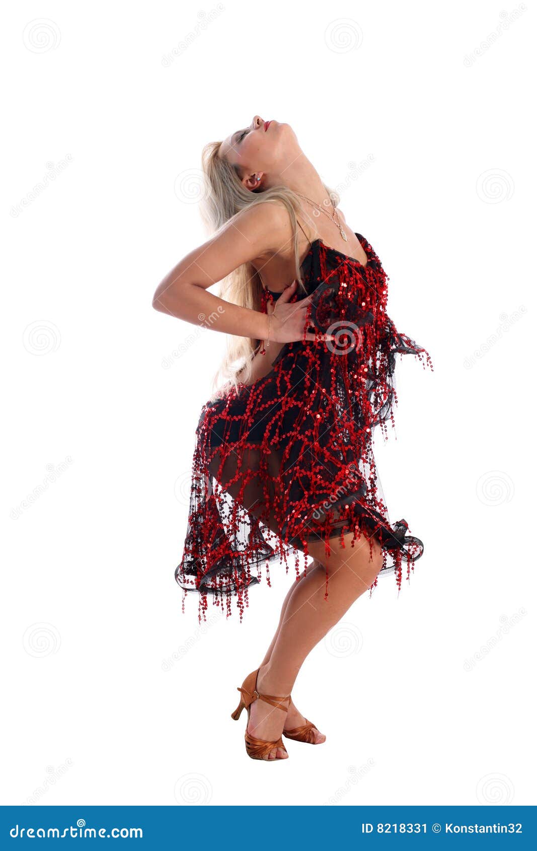 Latin dancer stock image. Image of latino, beautiful, feminine - 8218331