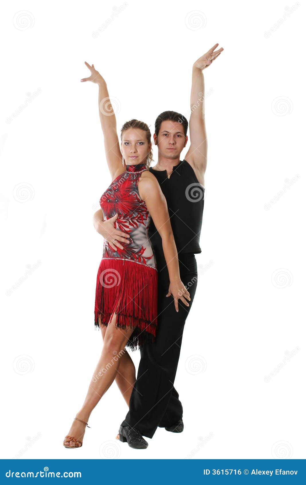 Latin dancing couple stock photo. Image of dancer, gymnastics - 3615716