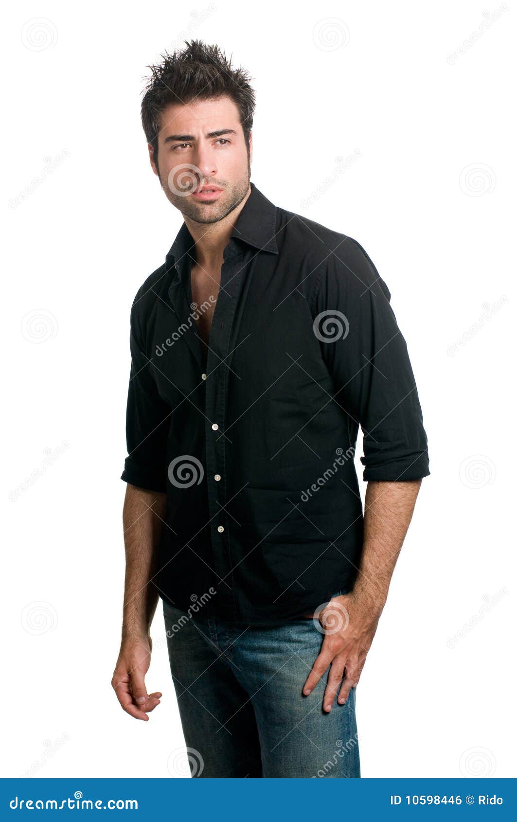 Latin fashion model stock photo. Image of looking, cute - 10598446