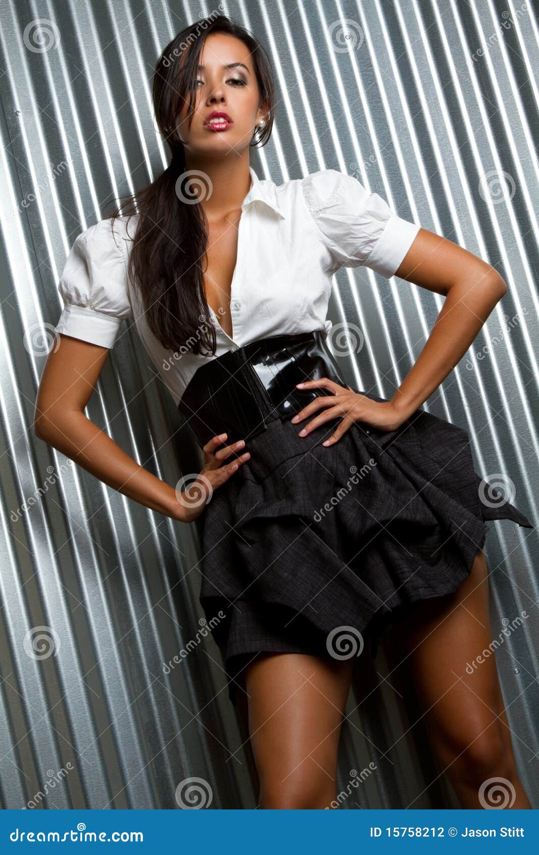 Latin Fashion Model stock photo. Image of female, model - 15758212