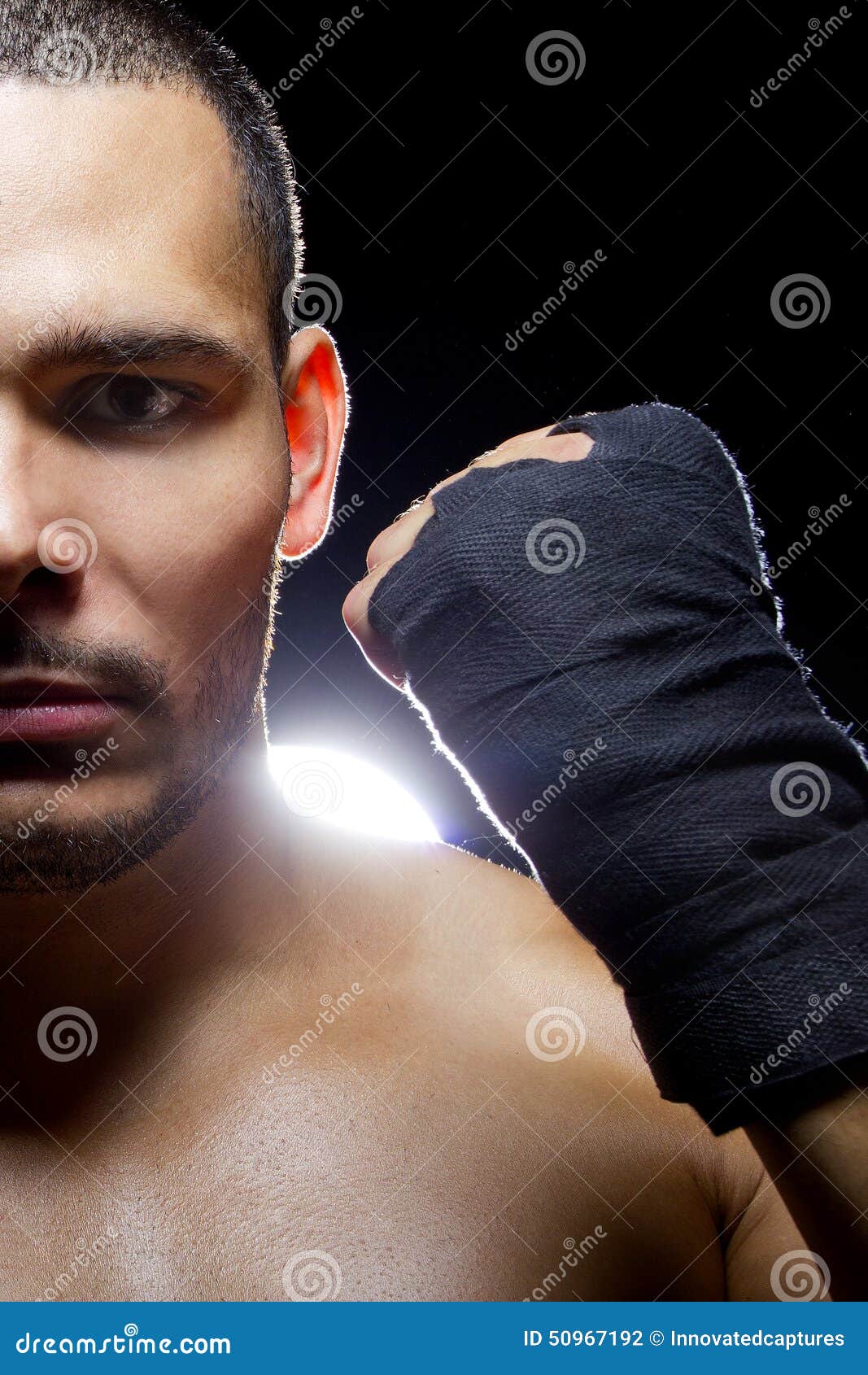 Latin Fighter stock photo. Image of confident, boxer - 50967192