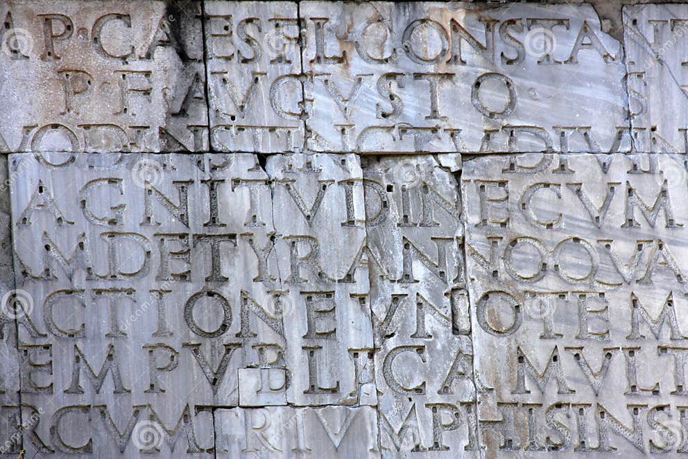 Latin script stock image. Image of script, historical - 14663279
