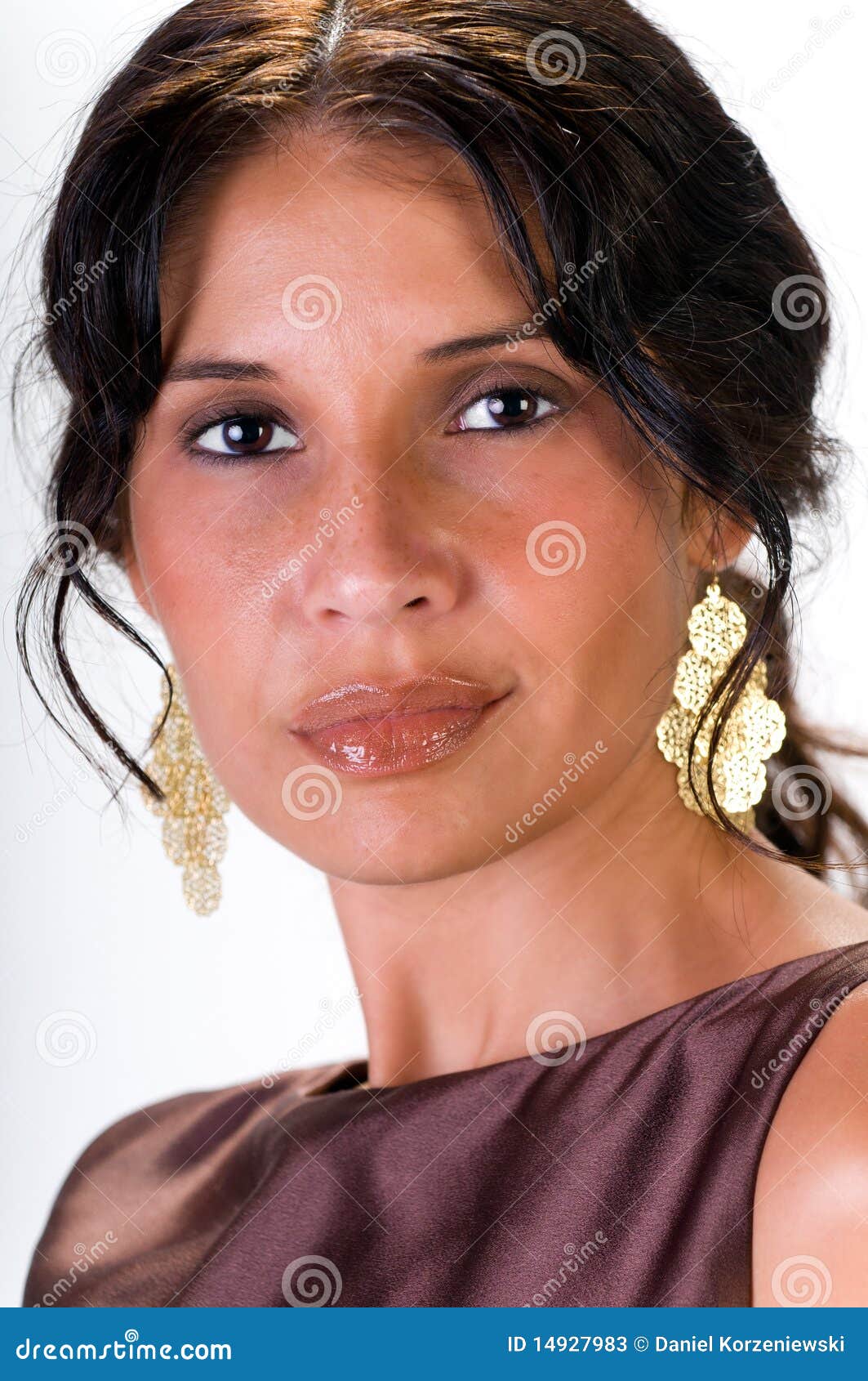 Latin woman portrait stock image. Image of ethnic, latina - 14927983