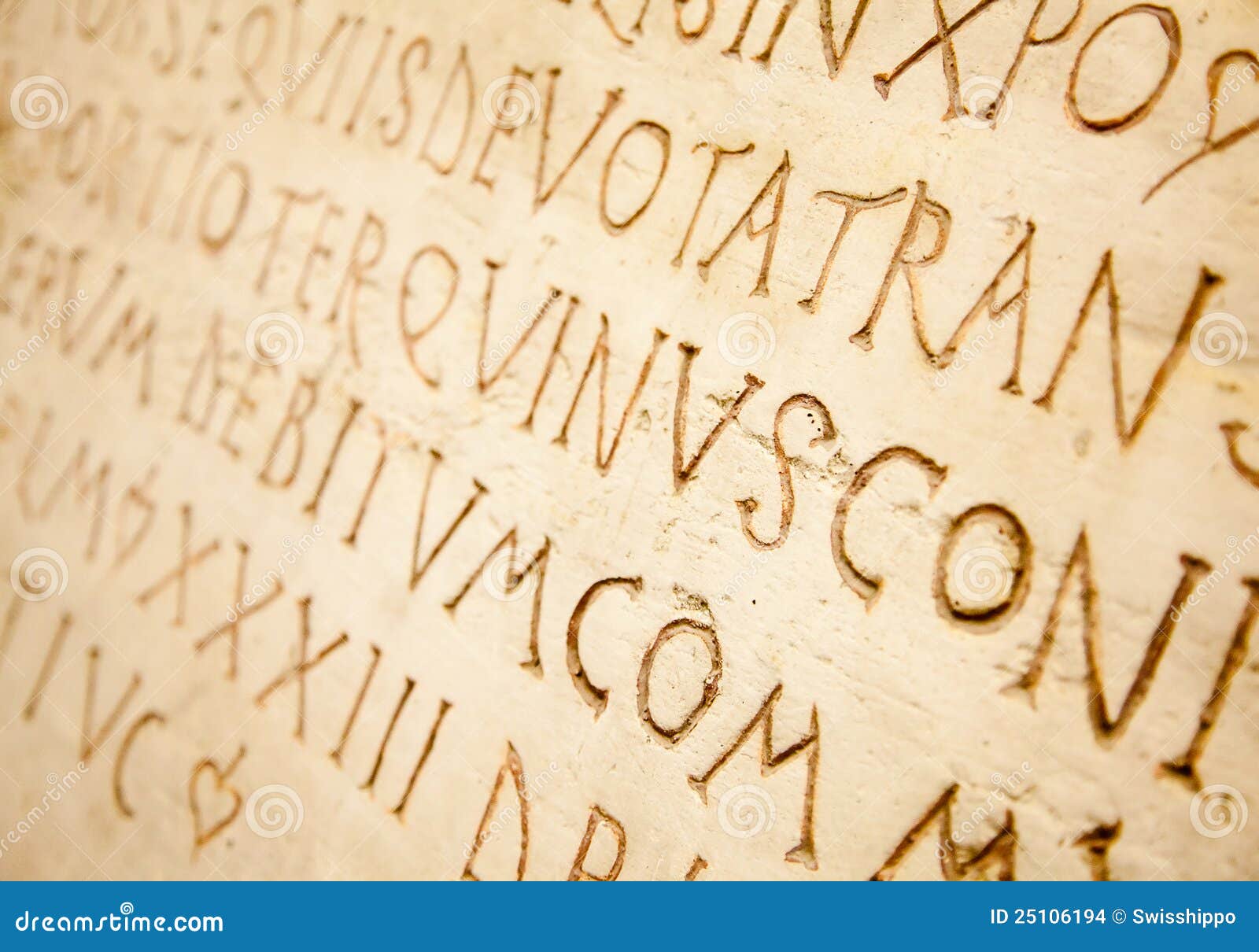 Latin Writing Background Stock Images - Image: 25106194