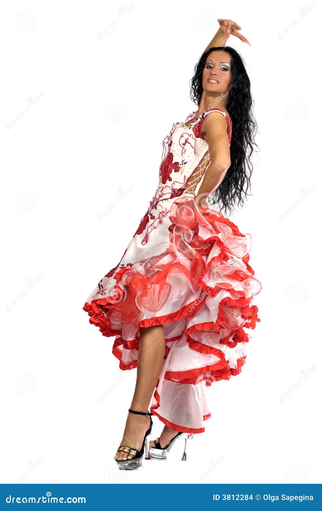 Latina dancer stock photo. Image of activity, entertainment - 3812284