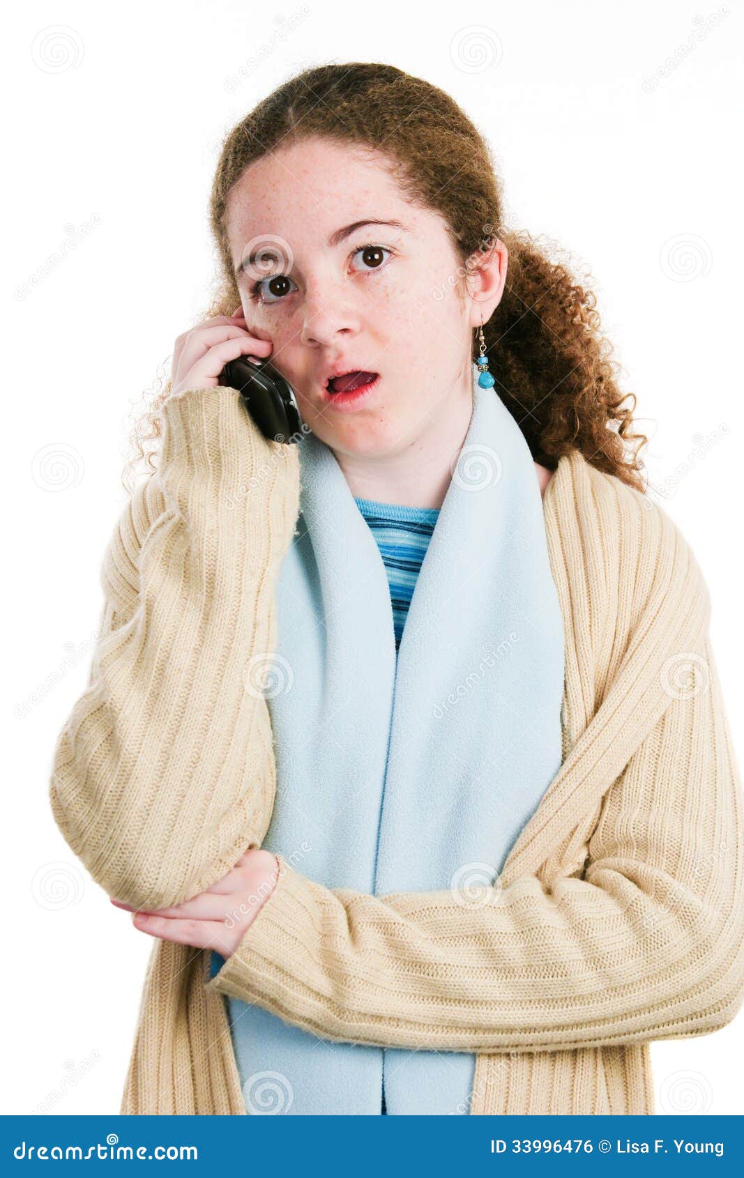Latina-Tween Auf Mobiltelefon Stockfoto - Bild von telefon, hintergrund ...