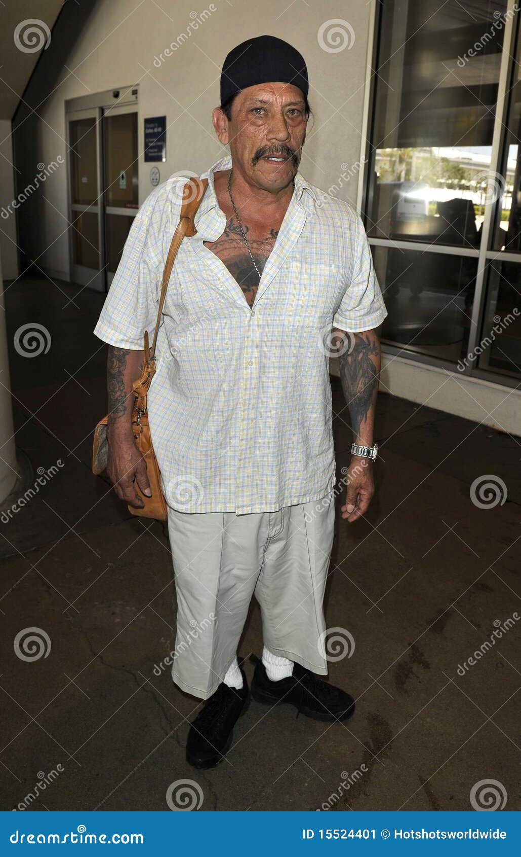 Latino Actor Danny Trejo is Seen at LAX Editorial Photo - Image of ...