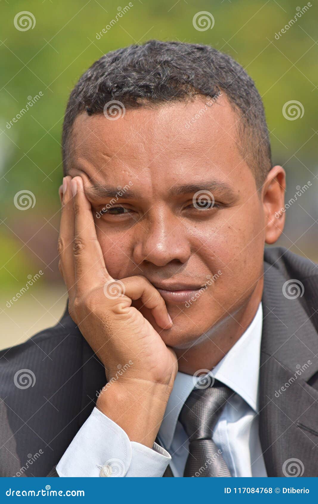Latino Business Man Making a Decision Wearing Suit and Tie Stock Photo ... Latino Business Man Making a Decision Wearing Suit and Tie Stock Photo ...