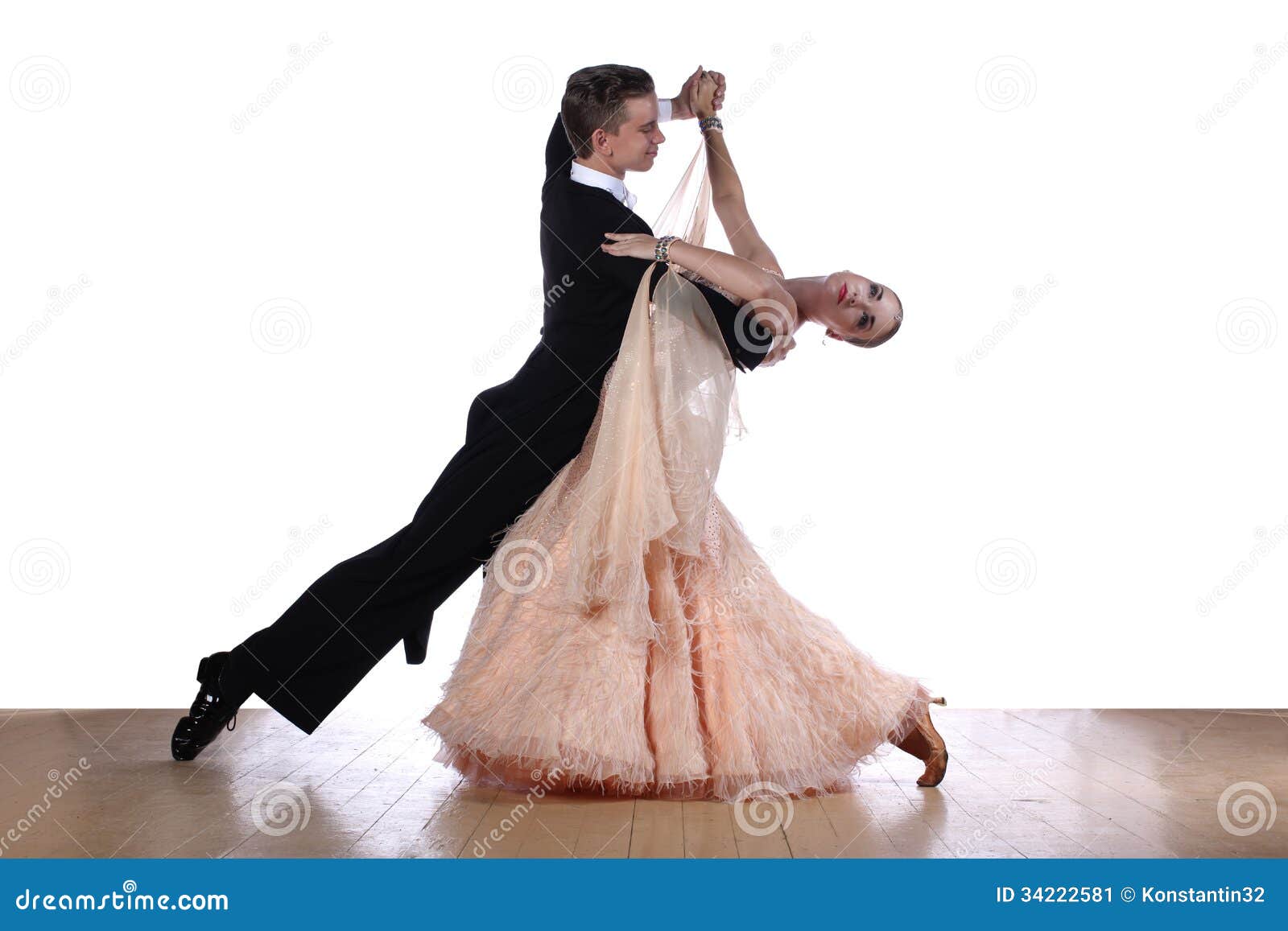 Latino dancers in ballroom stock image. Image of motion - 34222581