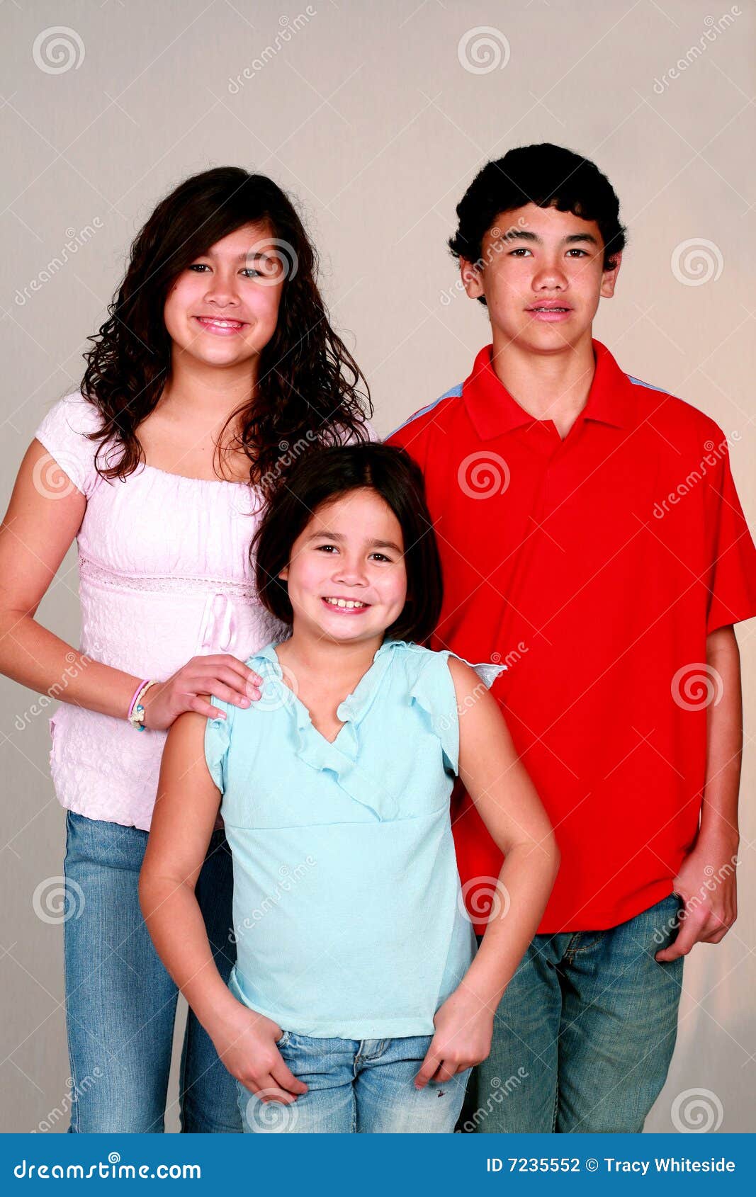 Latino Kids stock photo. Image of smiling, hair, dark - 7235552