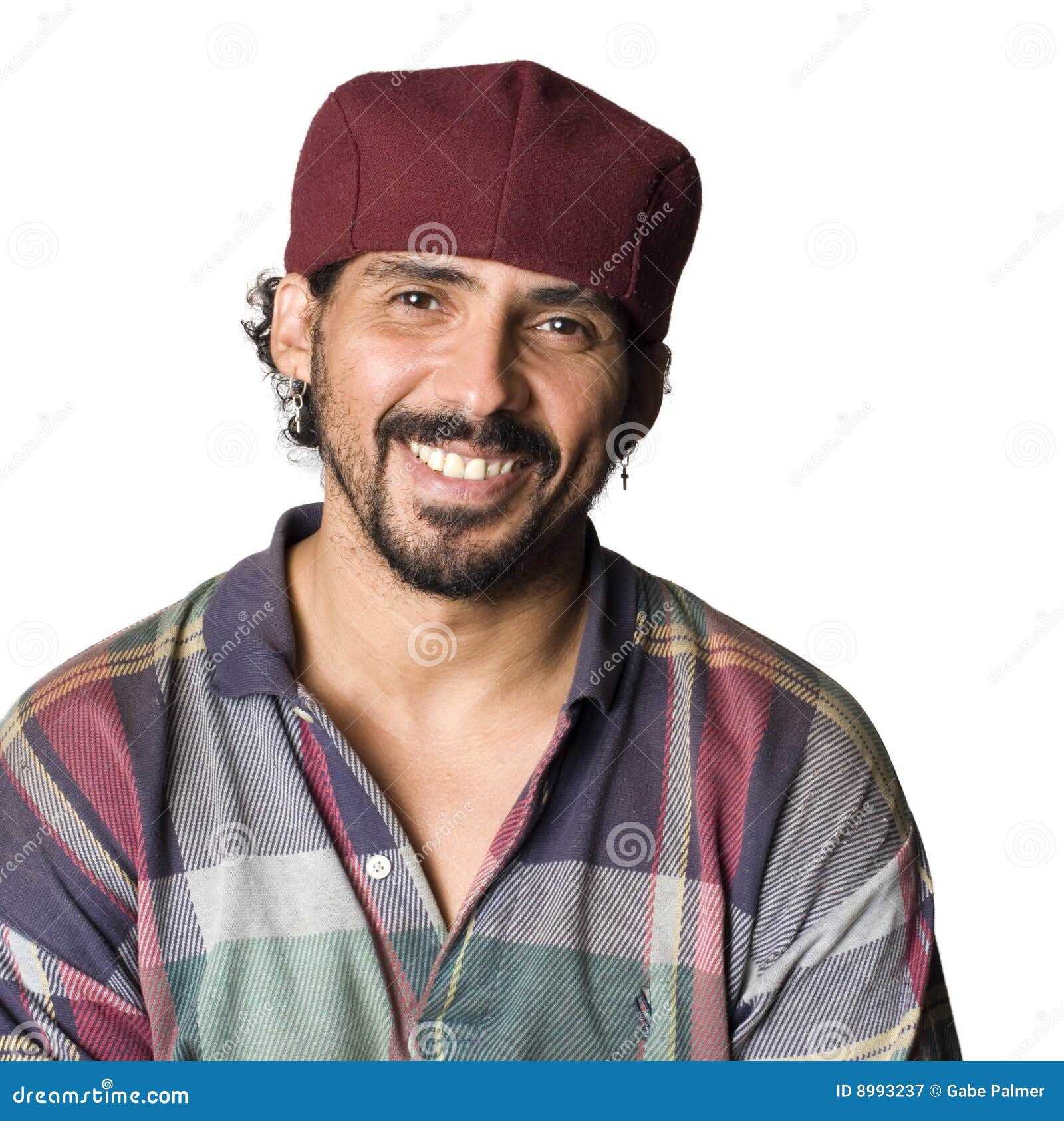 Latino man smiling stock image. Image of portrait, face - 8993237