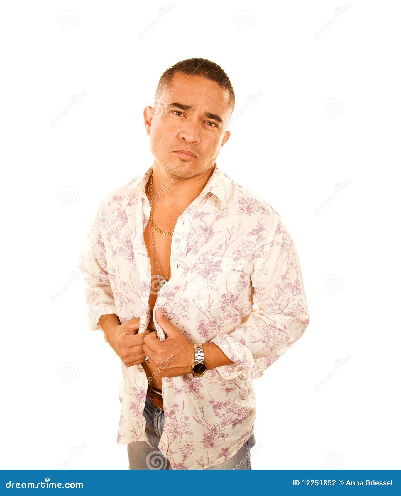 Latino Mman stock photo. Image of jeans, hispanic, macho - 12251852