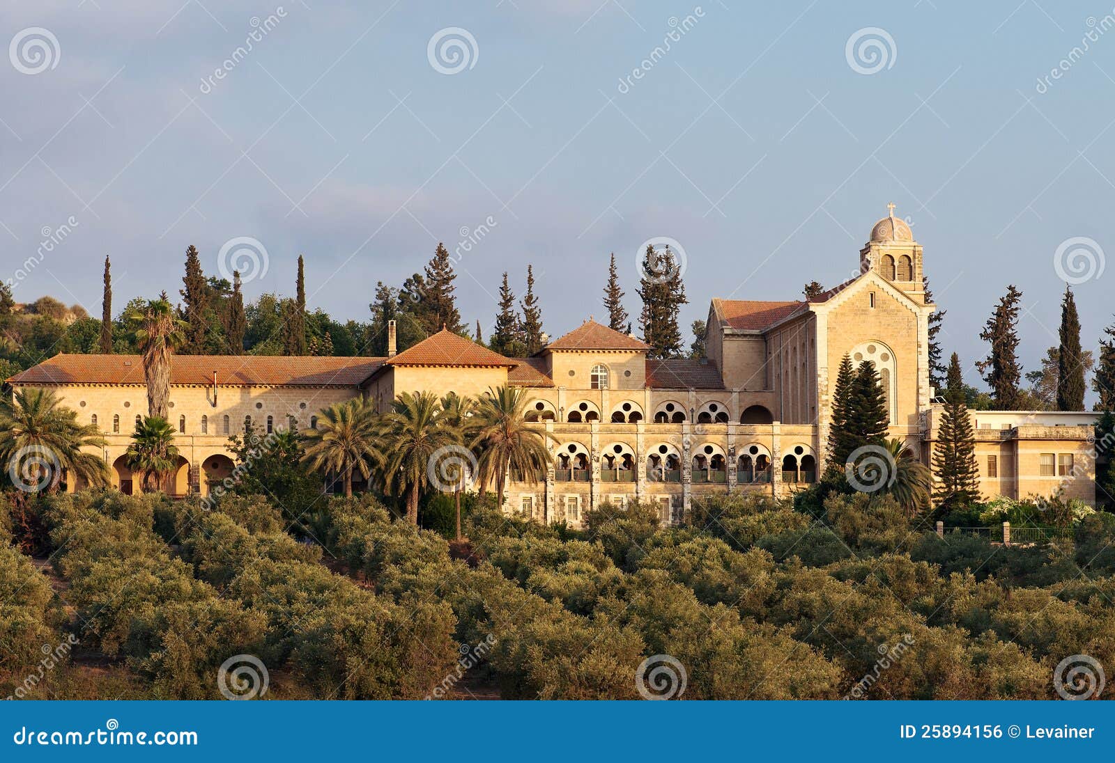 Latrun monastery stock photo. Image of christianity, arhitecture - 25894156