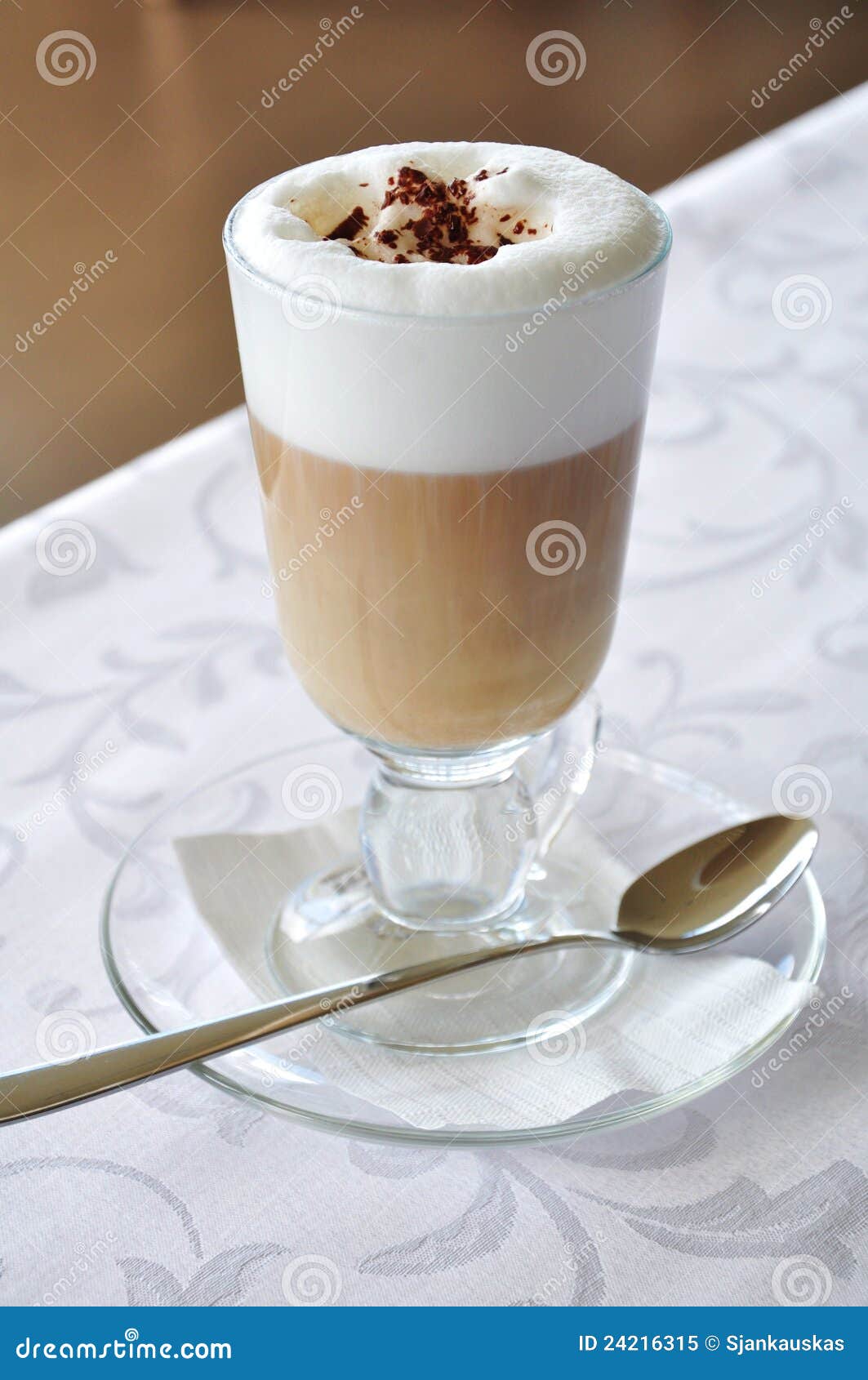 Latte coffee stock image. Image of latte, tasty, chocolate - 24216315