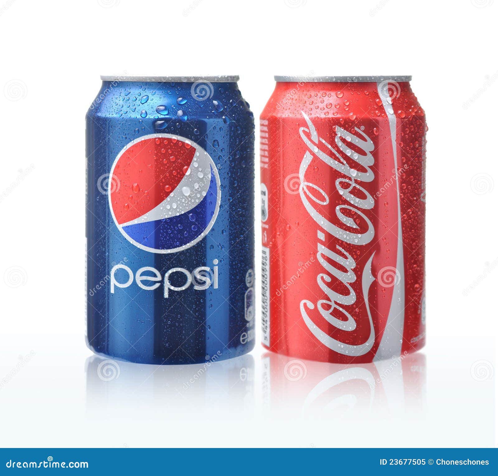 Latte Della Pepsi-cola E Della Coca-cola Immagine Editoriale - Immagine ...