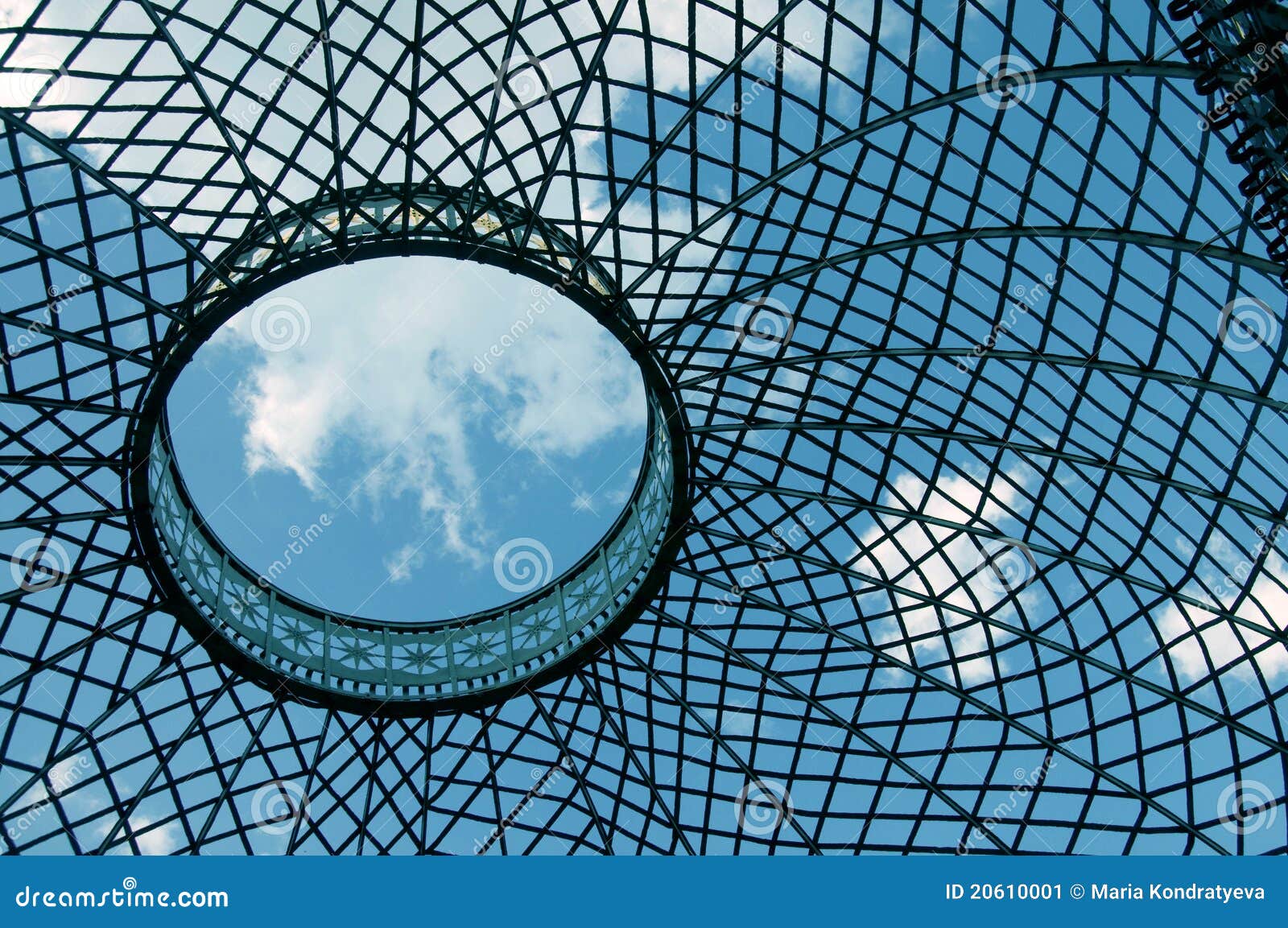 Lattice dome. stock image. Image of frame, design, black - 20610001