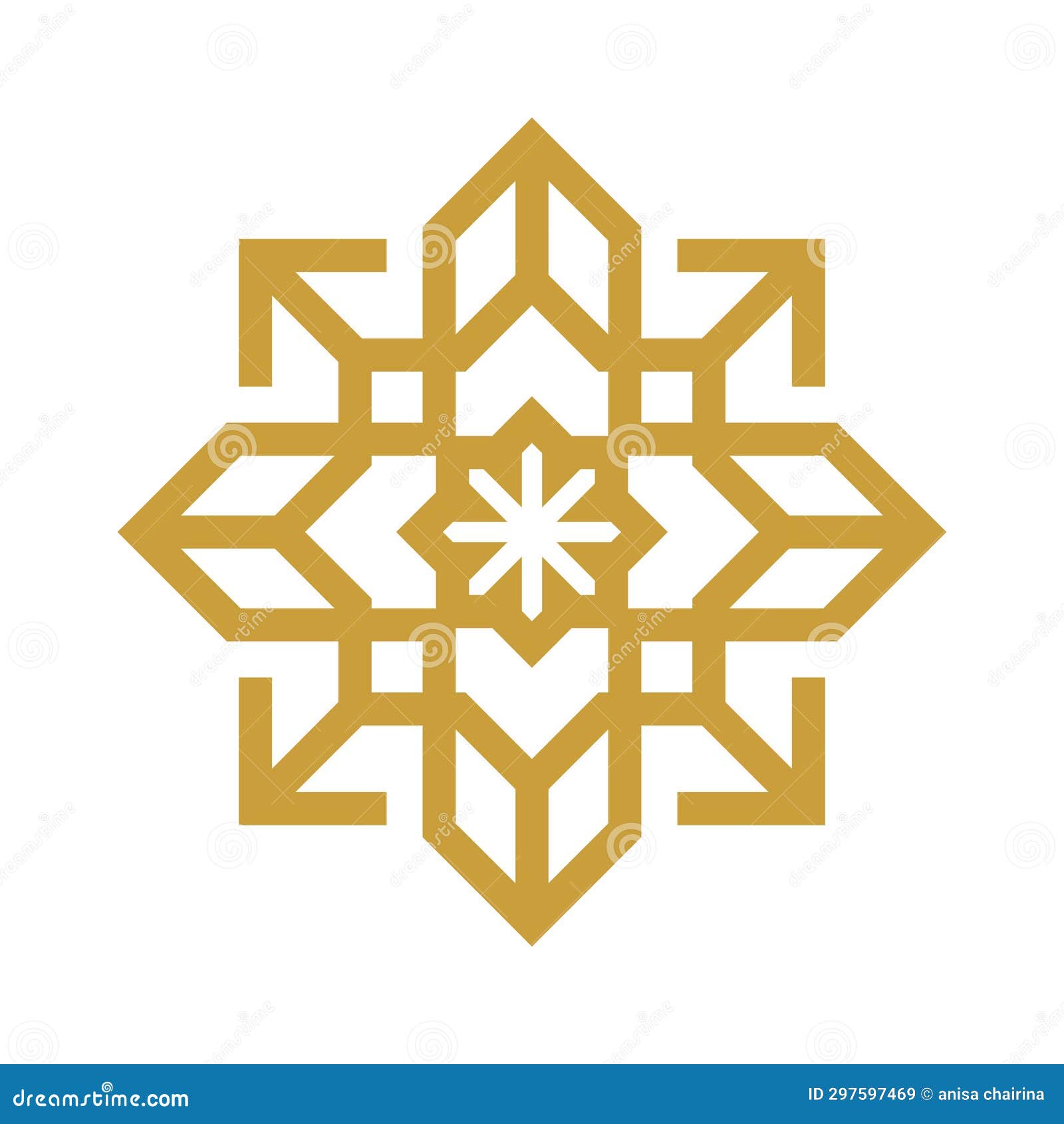 Lattice Mandala Arabic Vector Designs Stock Vector - Illustration of ...