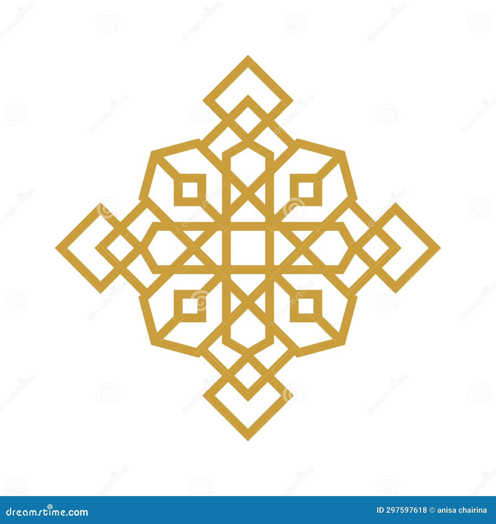 Lattice Mandala Arabic Vector Designs Stock Vector - Illustration of ...