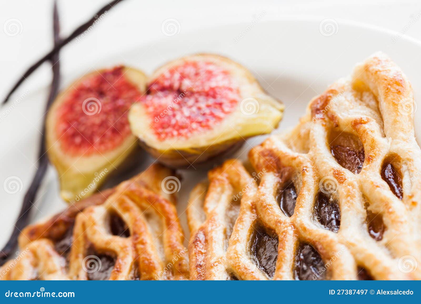 Lattice pastry stock image. Image of fattening, snack - 27387497