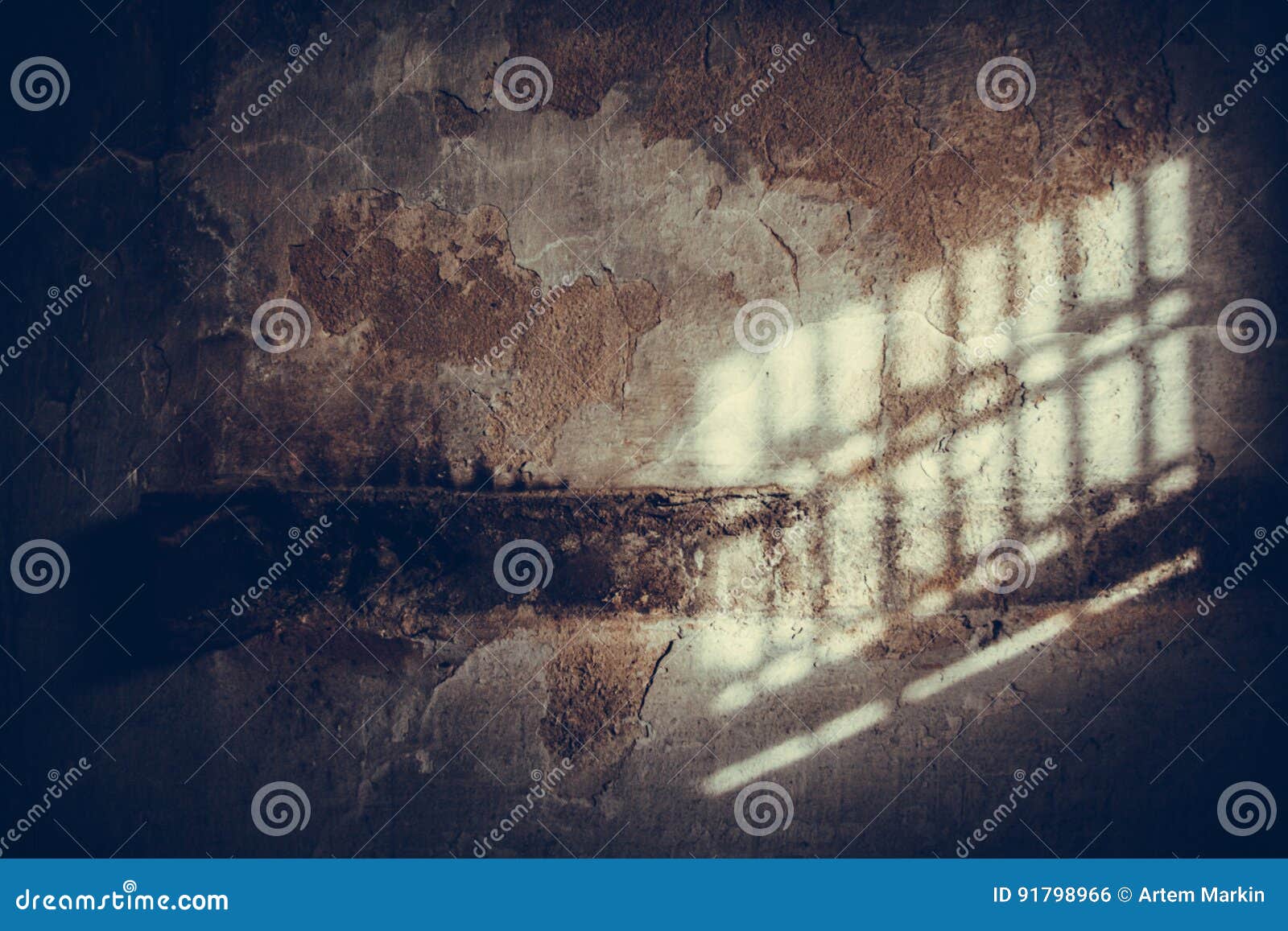 Prison Wall And Fence, Barbed Wire Stock Image | CartoonDealer.com ...