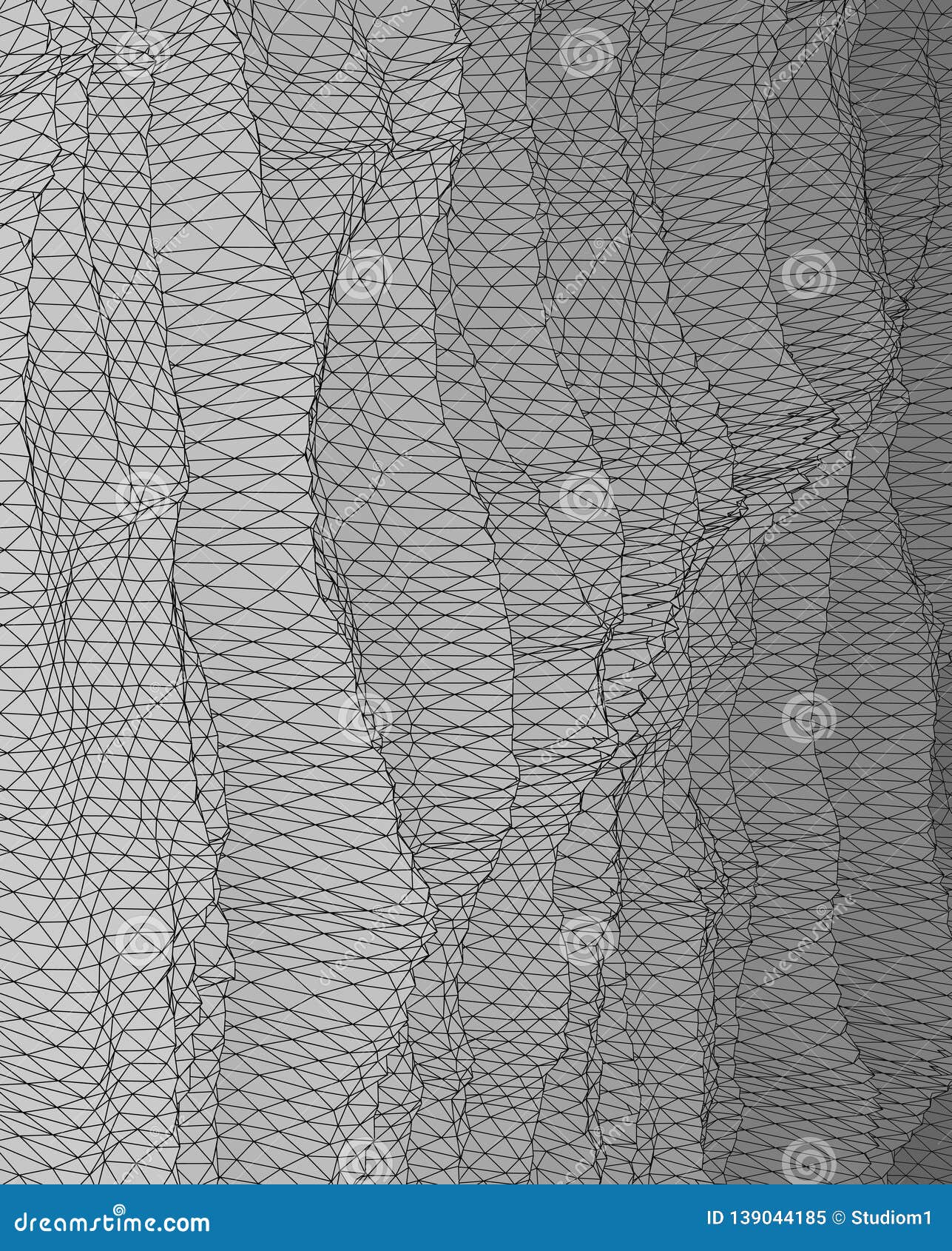 Lattice Structure. Science or Technology Background. Graphic Design. 3d ...