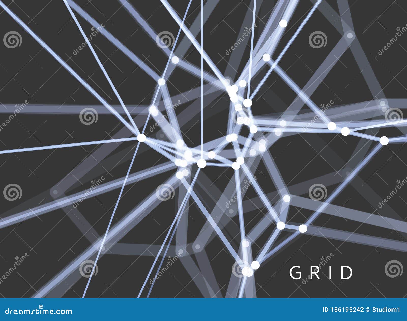 Lattice Structure. Science or Technology Background. Graphic Design. 3d ...