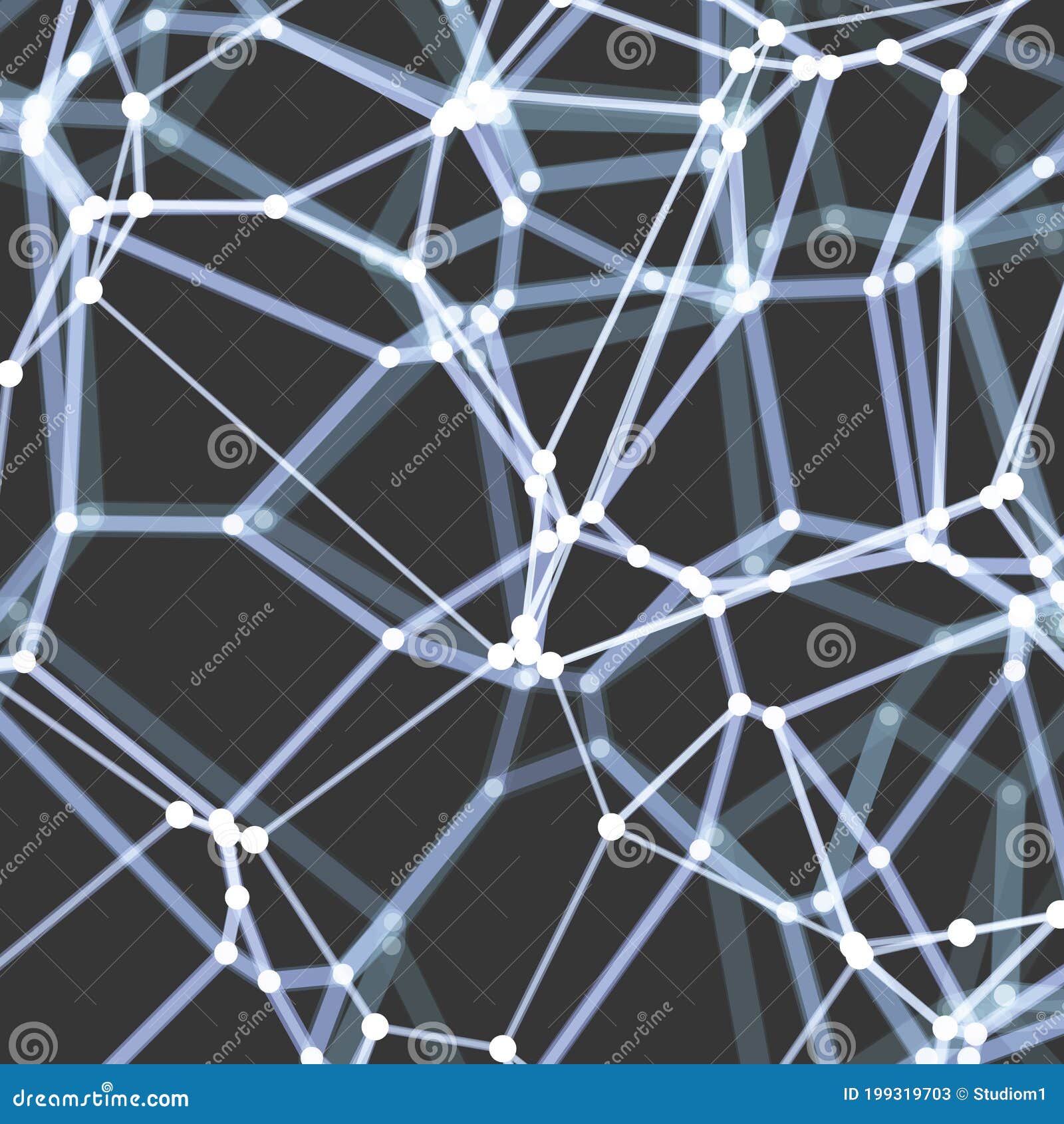 Lattice Structure. Science or Technology Background. Graphic Design. 3d ...
