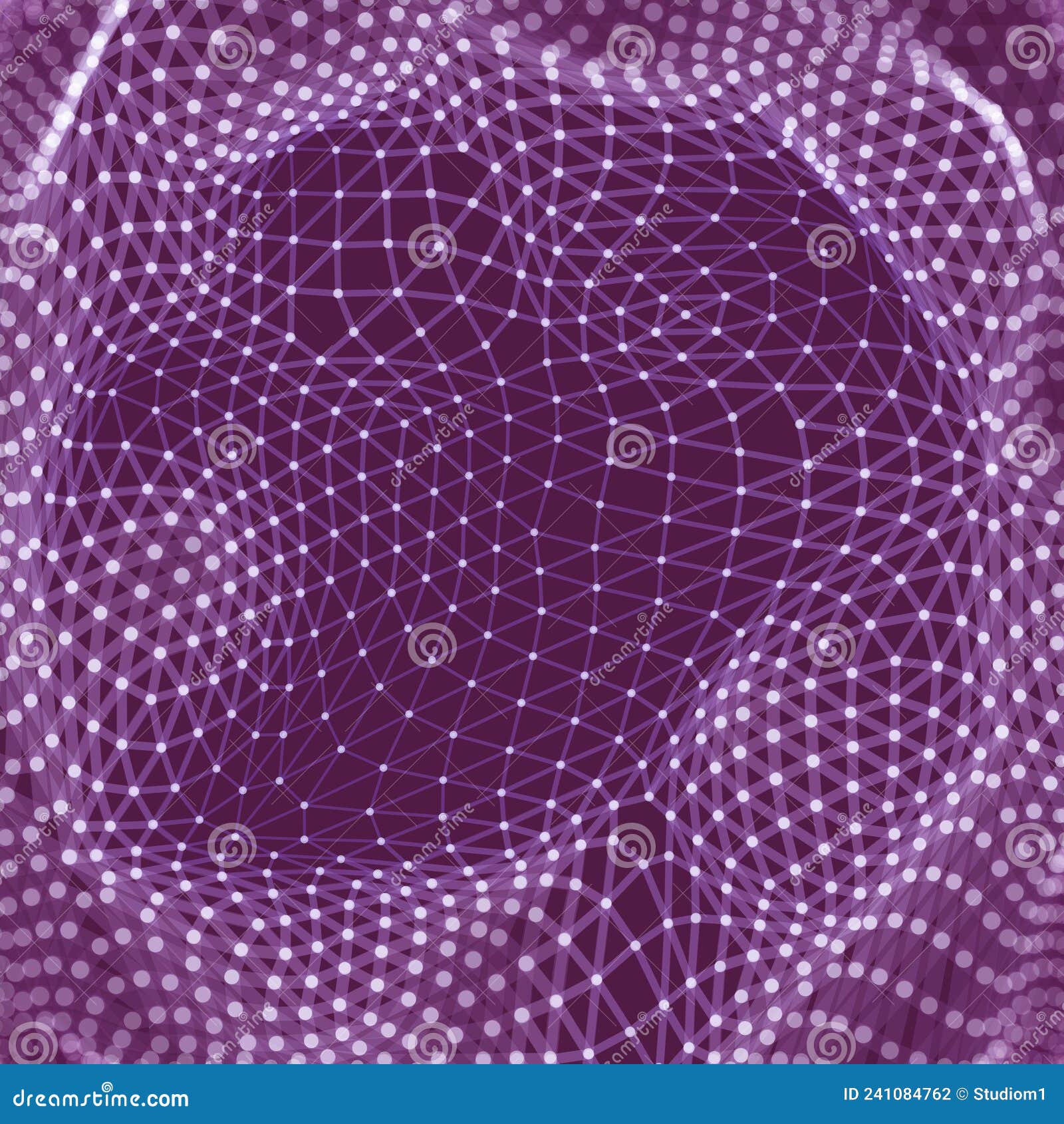 Lattice Structure. Science or Technology Background. Graphic Design. 3D ...