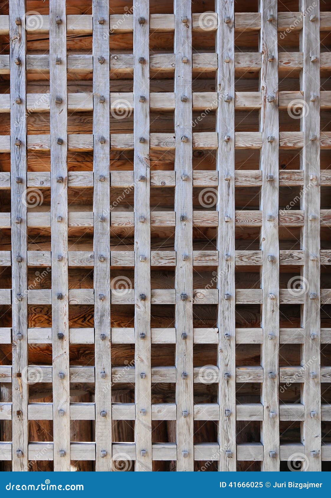 Lattice from wooden bars stock image. Image of frame - 41666025