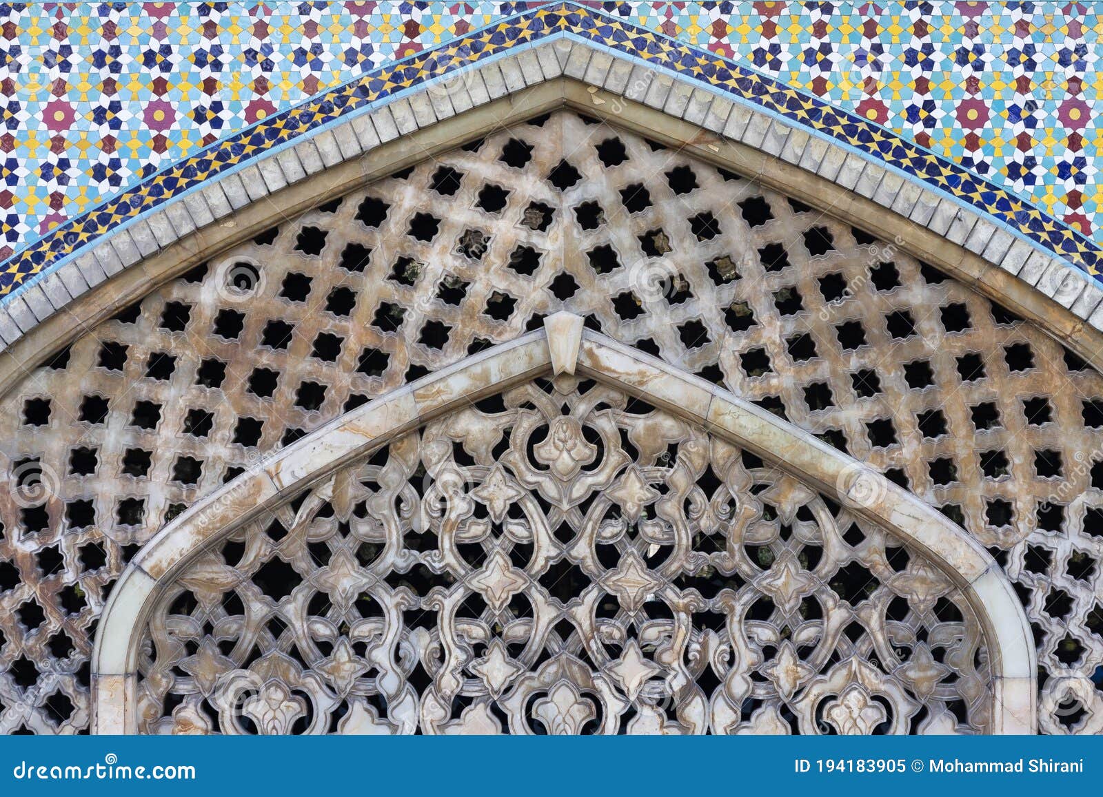 Islamic and Persian Pattern Stock Image - Image of traditional, texture ...