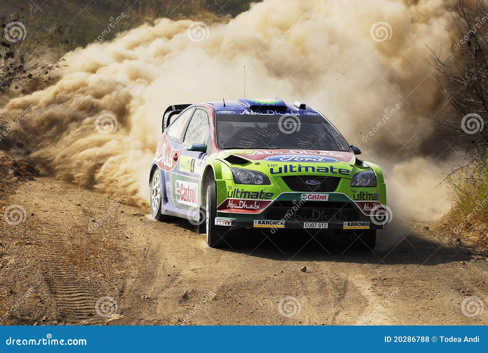 Latvala on WRC Stages from Greece Editorial Stock Photo - Image of ...
