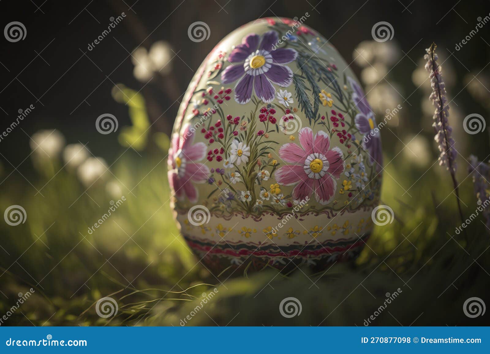 Latvian Easter Egg. Generative AI Stock Illustration - Illustration of ...