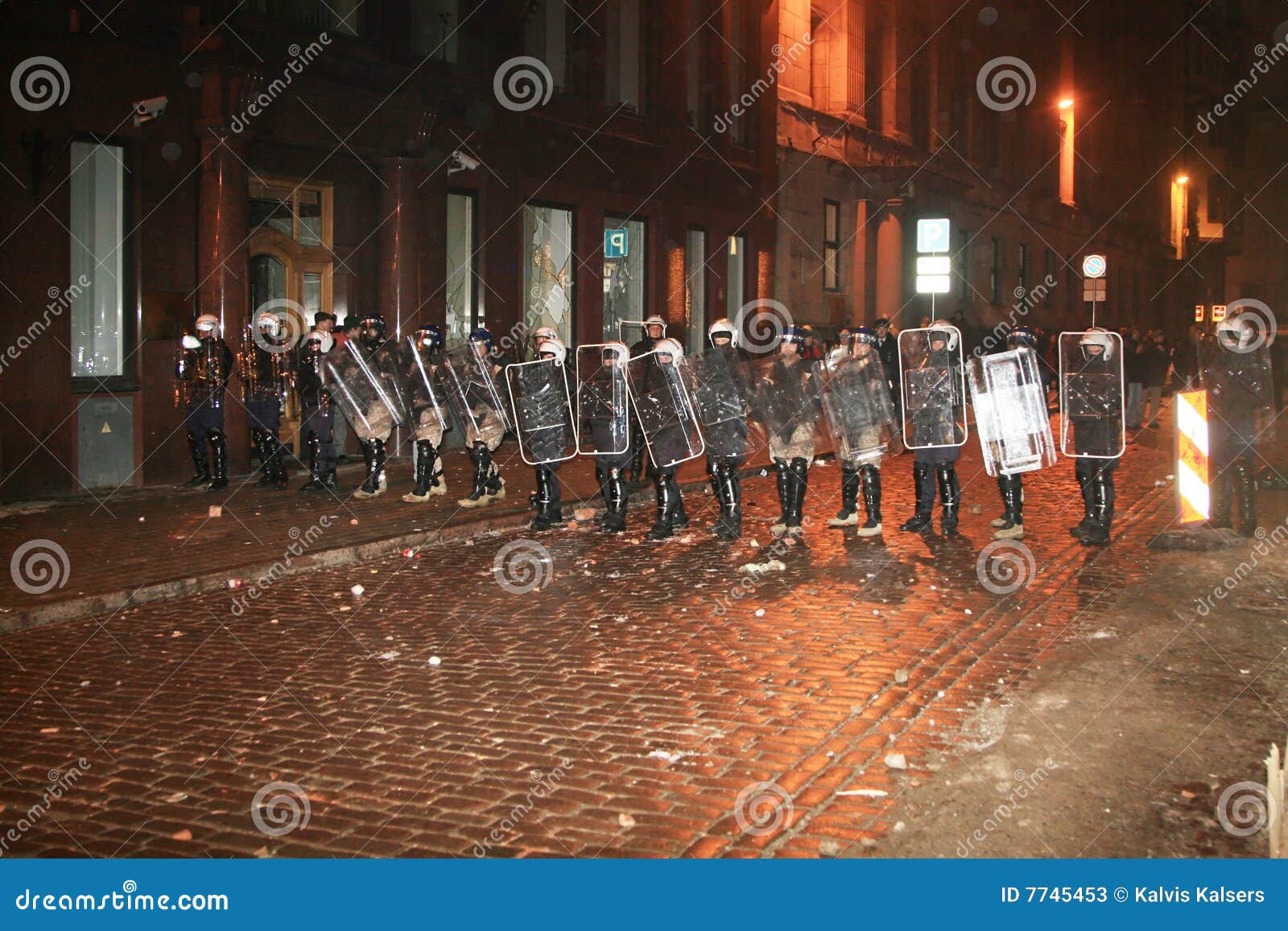 Latvian riot editorial stock photo. Image of defeat, march - 7745453