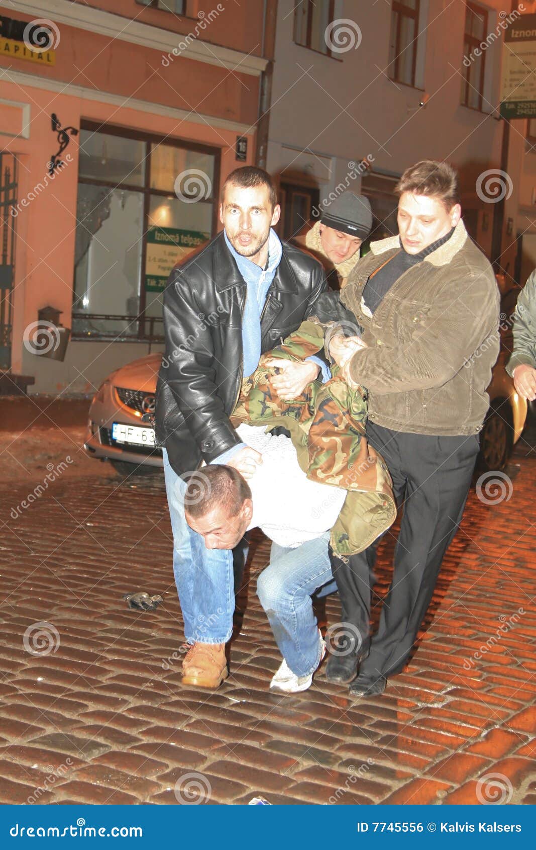 Latvian riot editorial photo. Image of physical, honor - 7745556