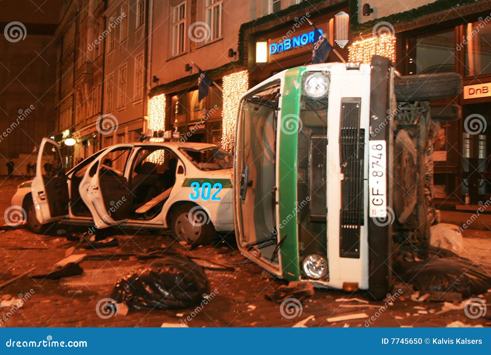 Latvian riot editorial image. Image of hundreds, glass - 7745650