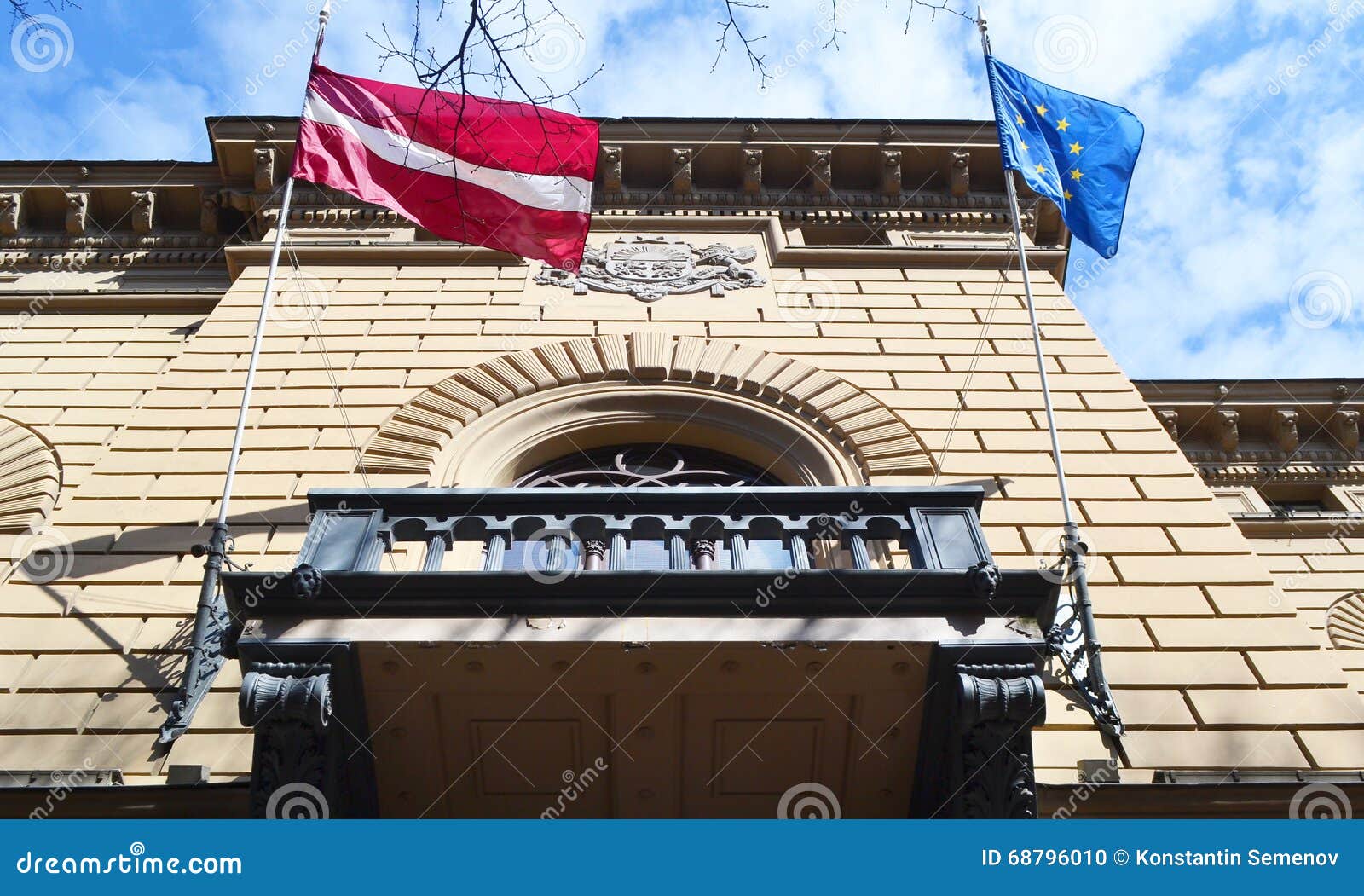 Latvian Saeima Republican. stock photo. Image of nations - 68796010