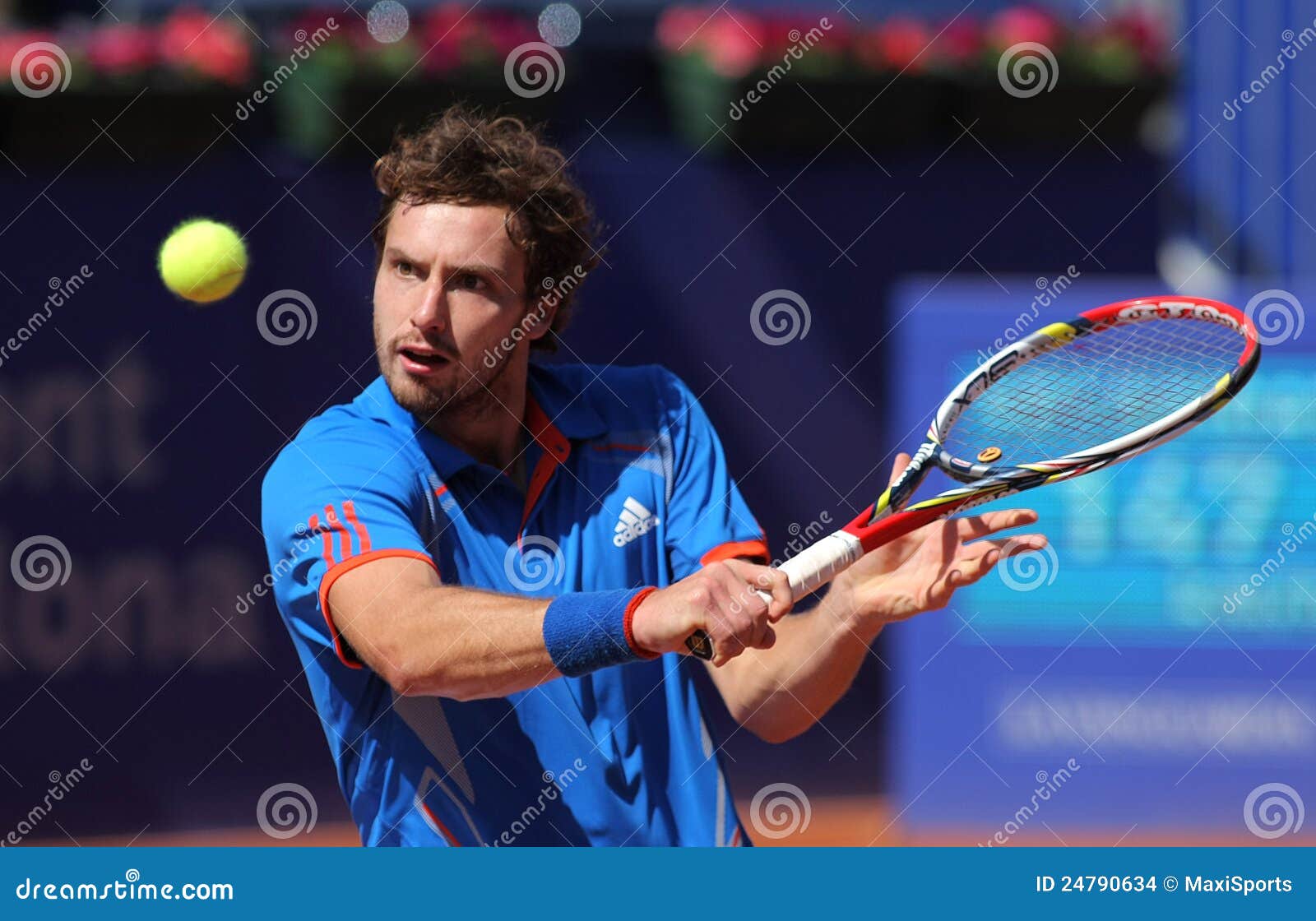 Latvian Tennis Player Ernests Gulbis Editorial Stock Image - Image of ...