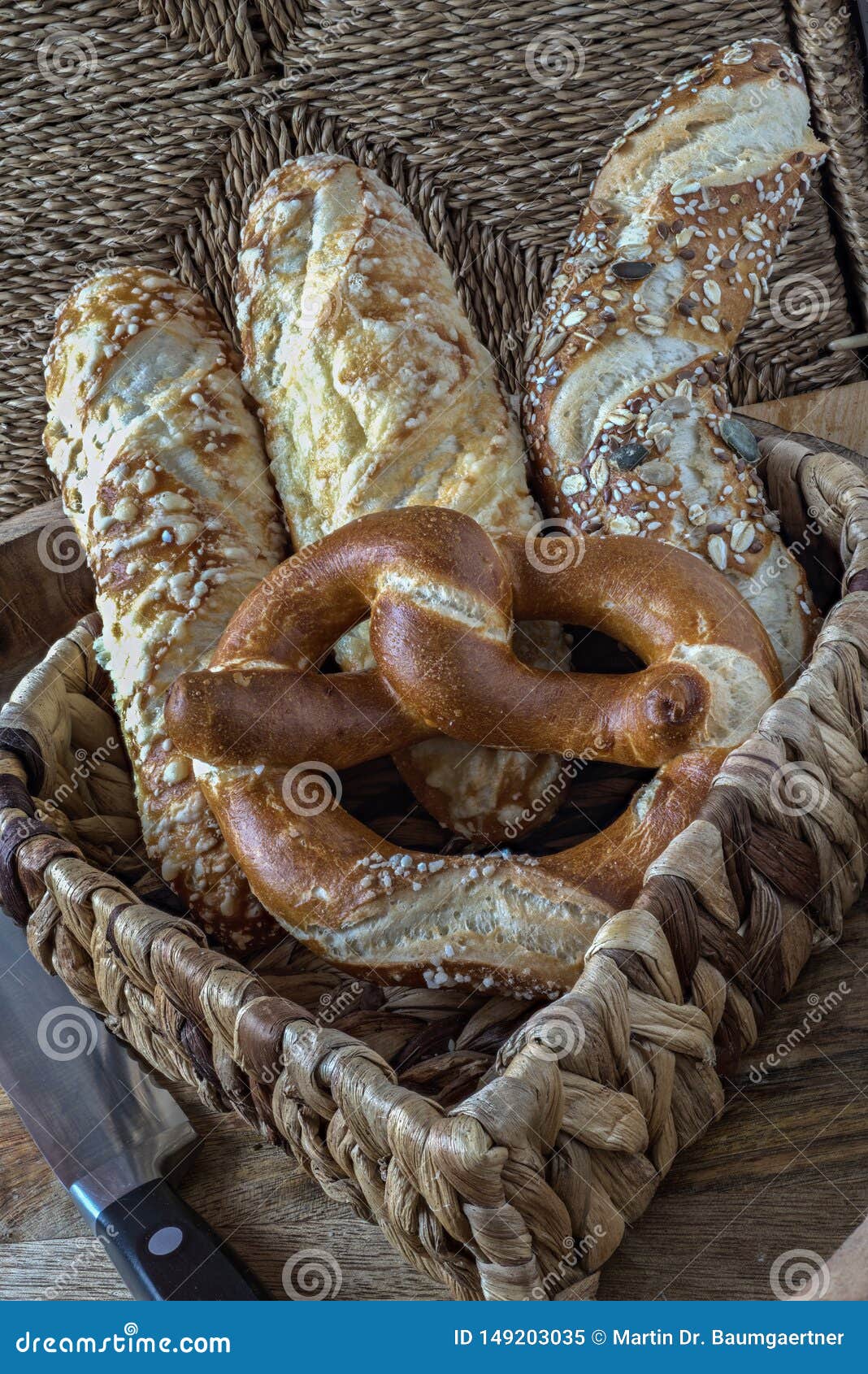 German lye breads stock image. Image of baked, laugenbrezel - 149203035