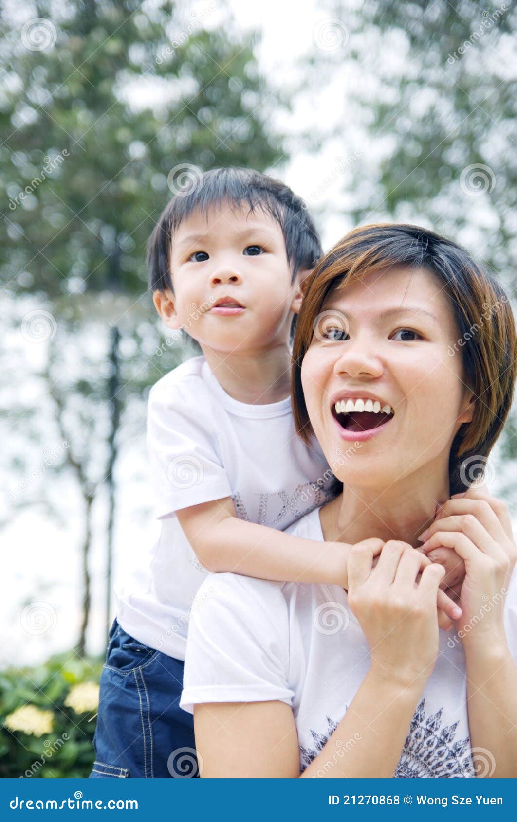 Laugh stock photo. Image of motherhood, cute, look, family - 21270868