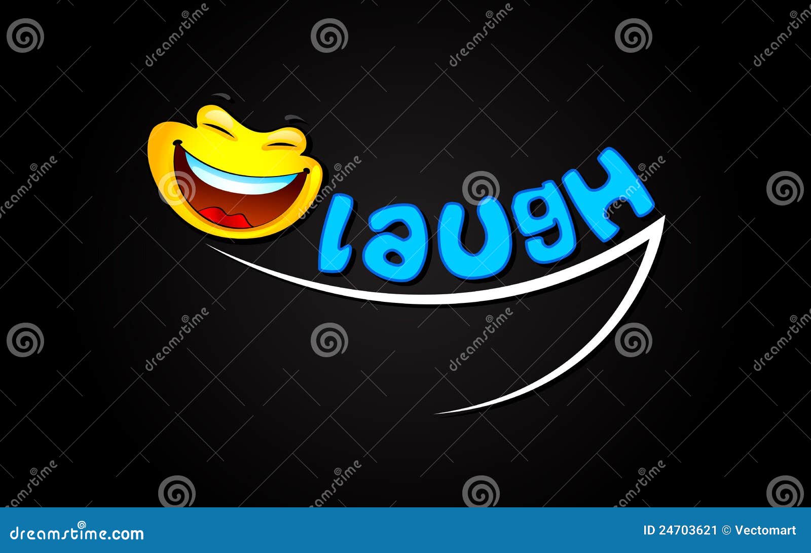 Laugh Background stock vector. Illustration of editable - 24703621