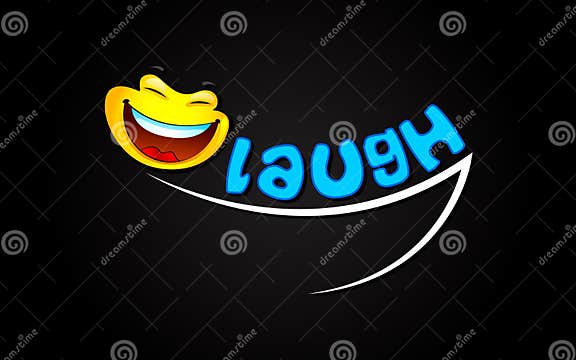 Laugh Background stock vector. Illustration of editable - 24703621