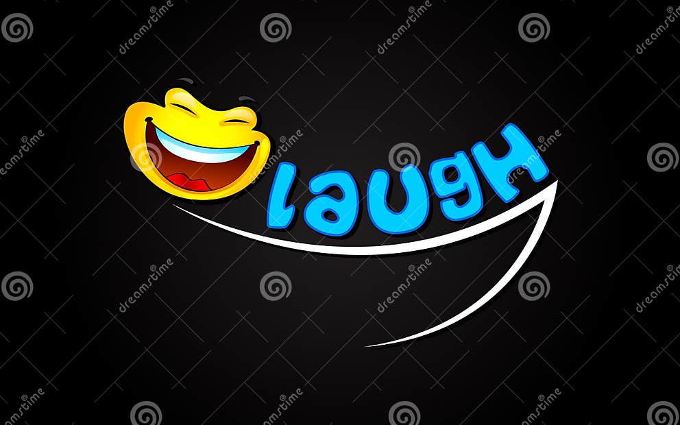 Laugh Background stock vector. Illustration of editable - 24703621