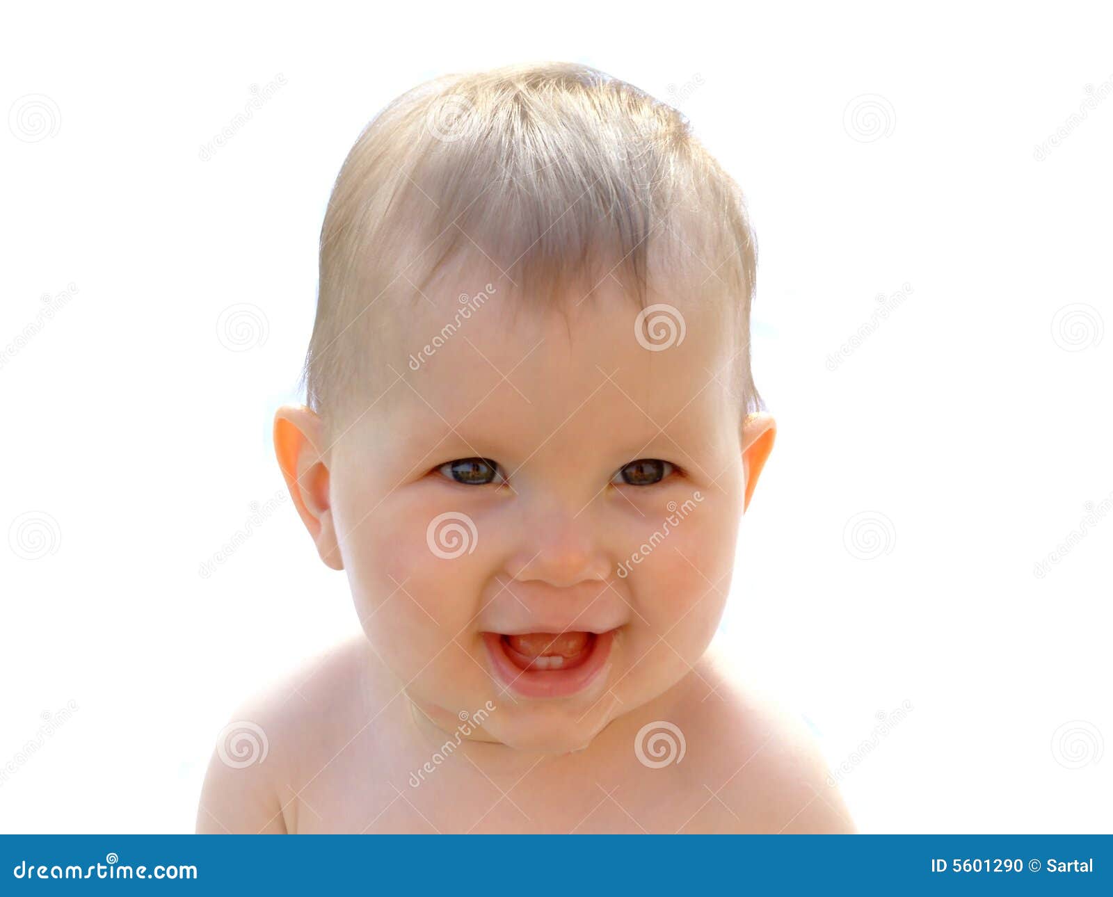 Laughing baby stock photo. Image of adorable, background - 5601290
