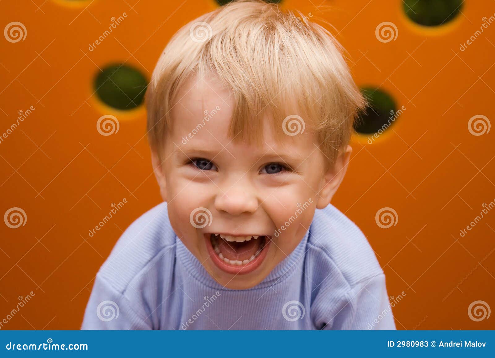 Laughing boy stock image. Image of facial, expressing - 2980983