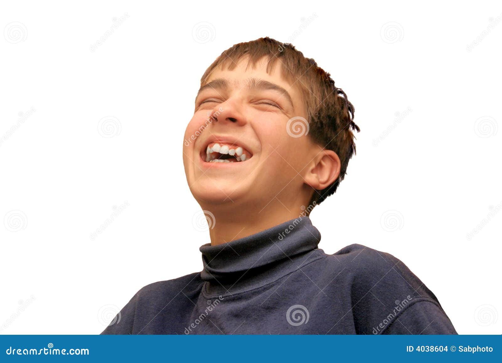 Laughing boy stock photo. Image of lively, cheerful, hysterical - 4038604