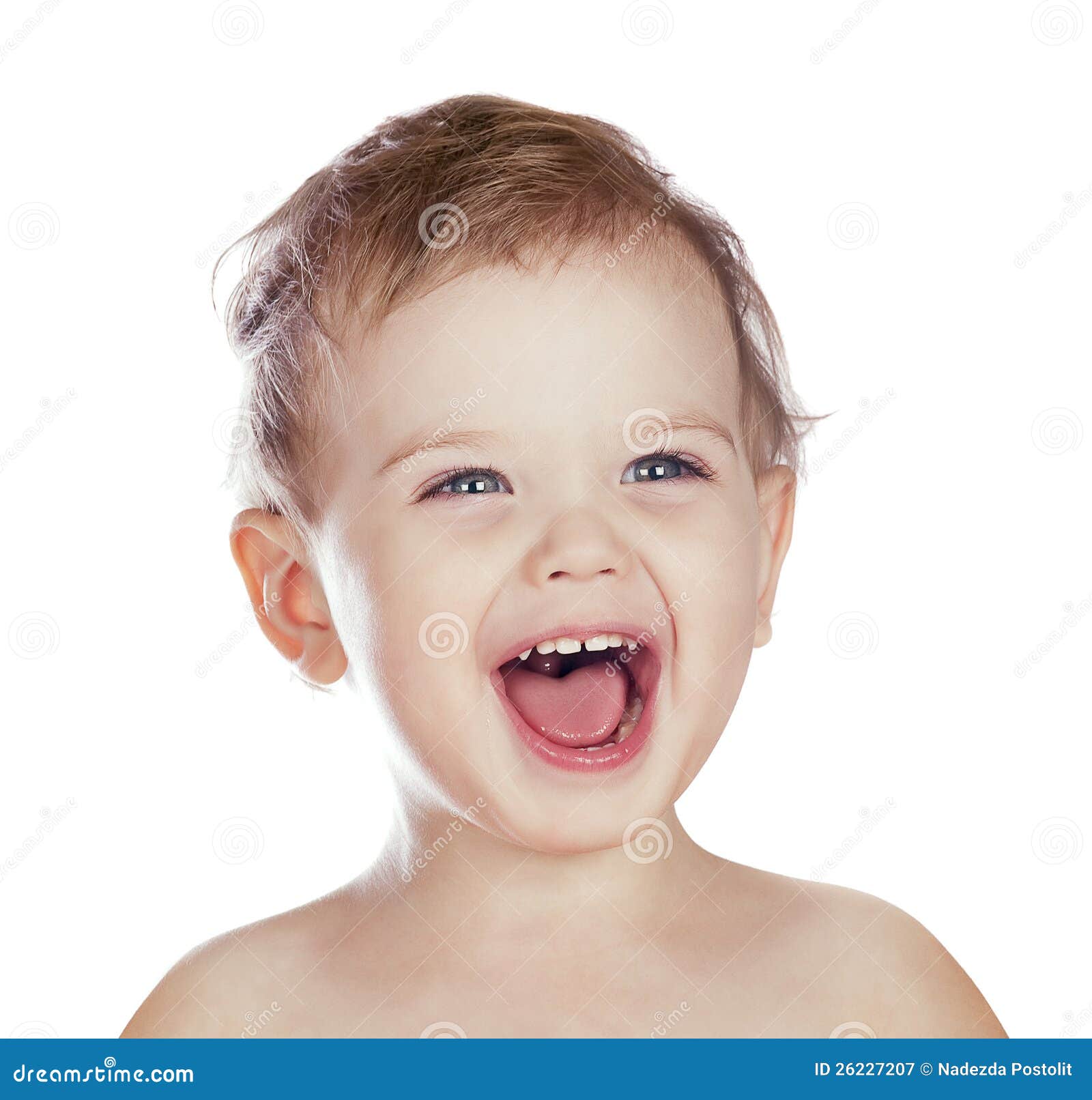 Laughing boy isolated stock image. Image of caucasian - 26227207