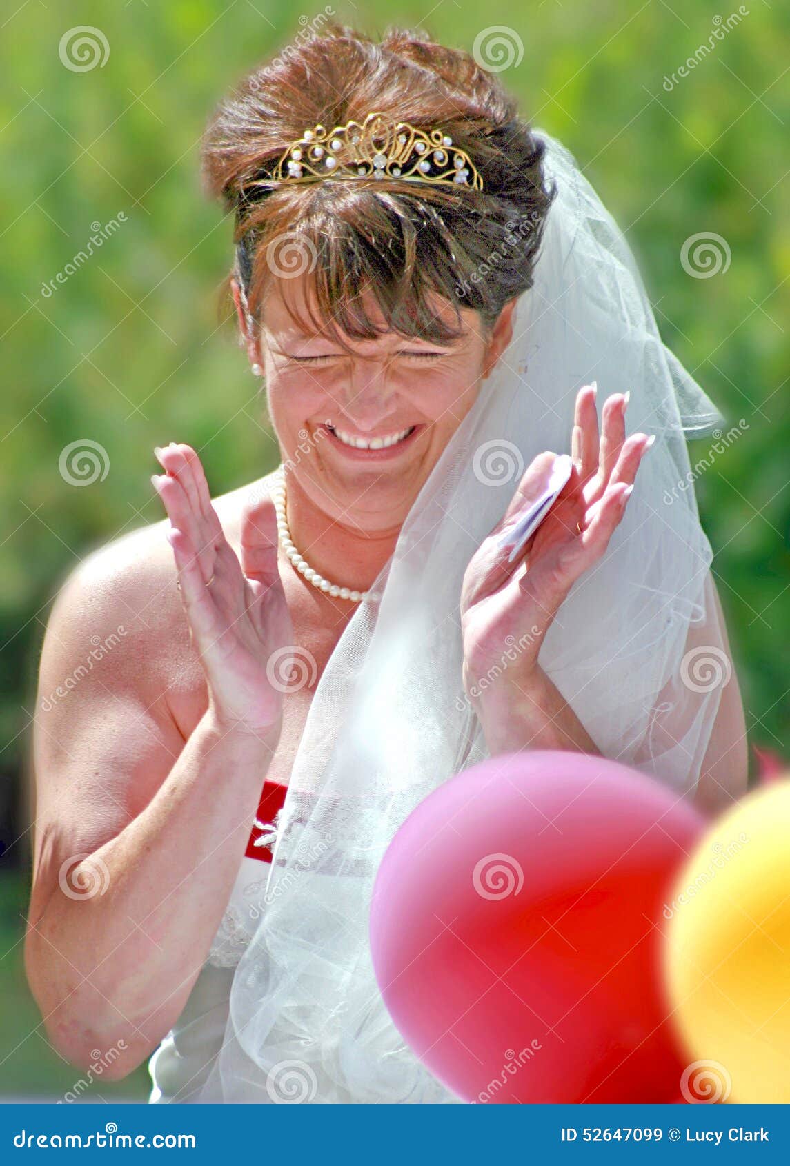 Laughing Bride stock image. Image of ceremony, lady, love - 52647099